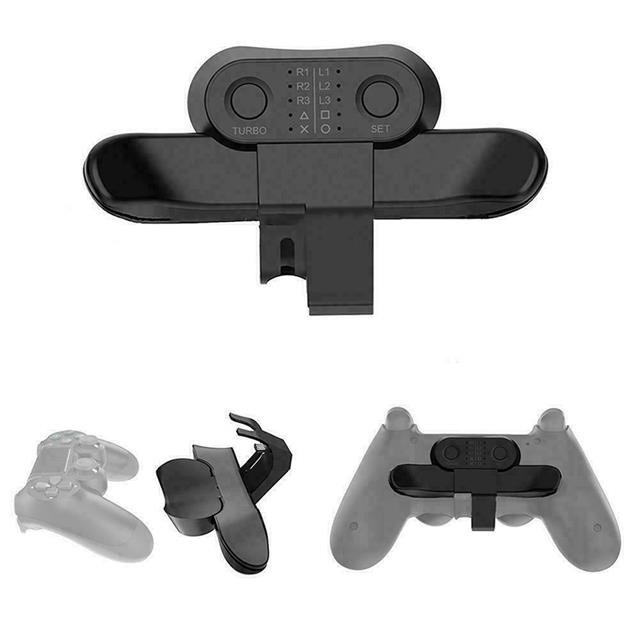 Extended Gamepad Back Button Attachment Joystick Rear Button With Turbo Key Adapter For PS4 Game ...