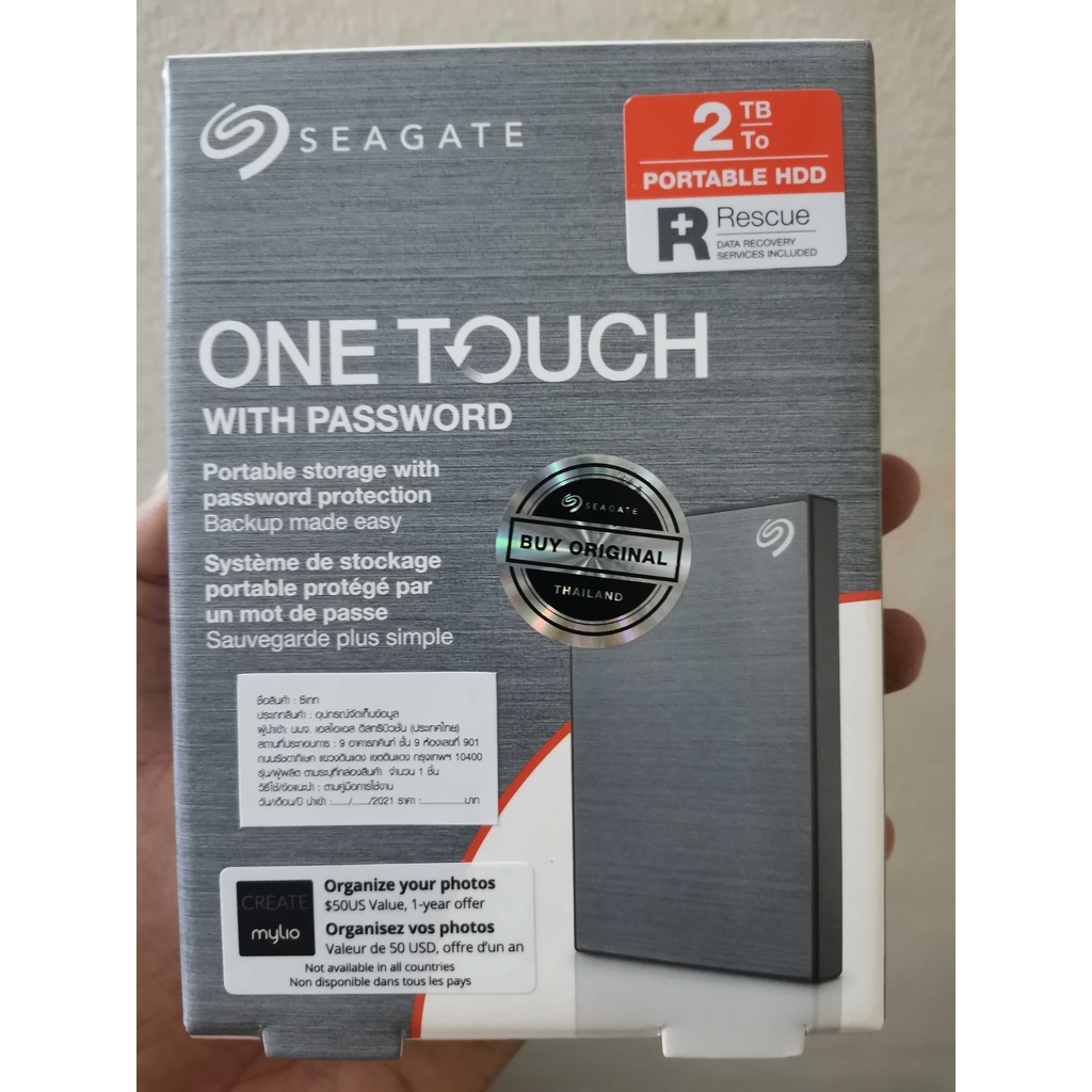 (Free Soft Case) External Harddisk Seagate 2TB 4TB 5TB One Touch 2.5 ...