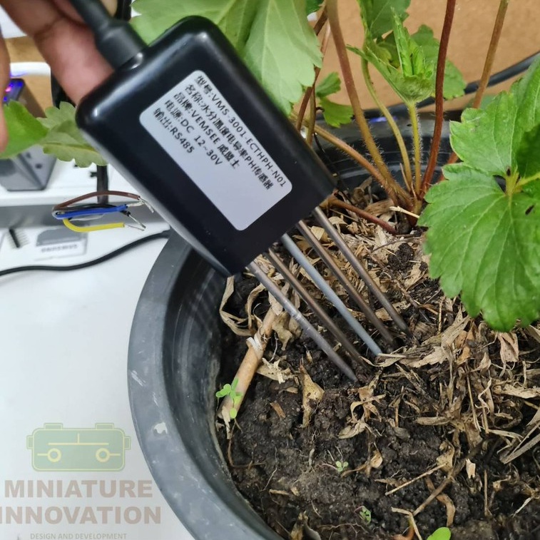 EC Temperature Humidity PH Sensor RS485 Output เซนเซอร์วัดค่า EC ...