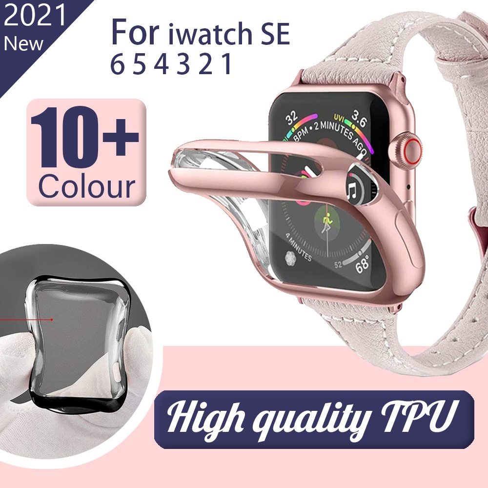 เคสนาฬิกาข้อมือ TPU แบบบางสําหรับ Watch Case 5 4 3 2 1 42 มม. 38 มม. IWatch 4 3 44 มม. 40 มม. ...