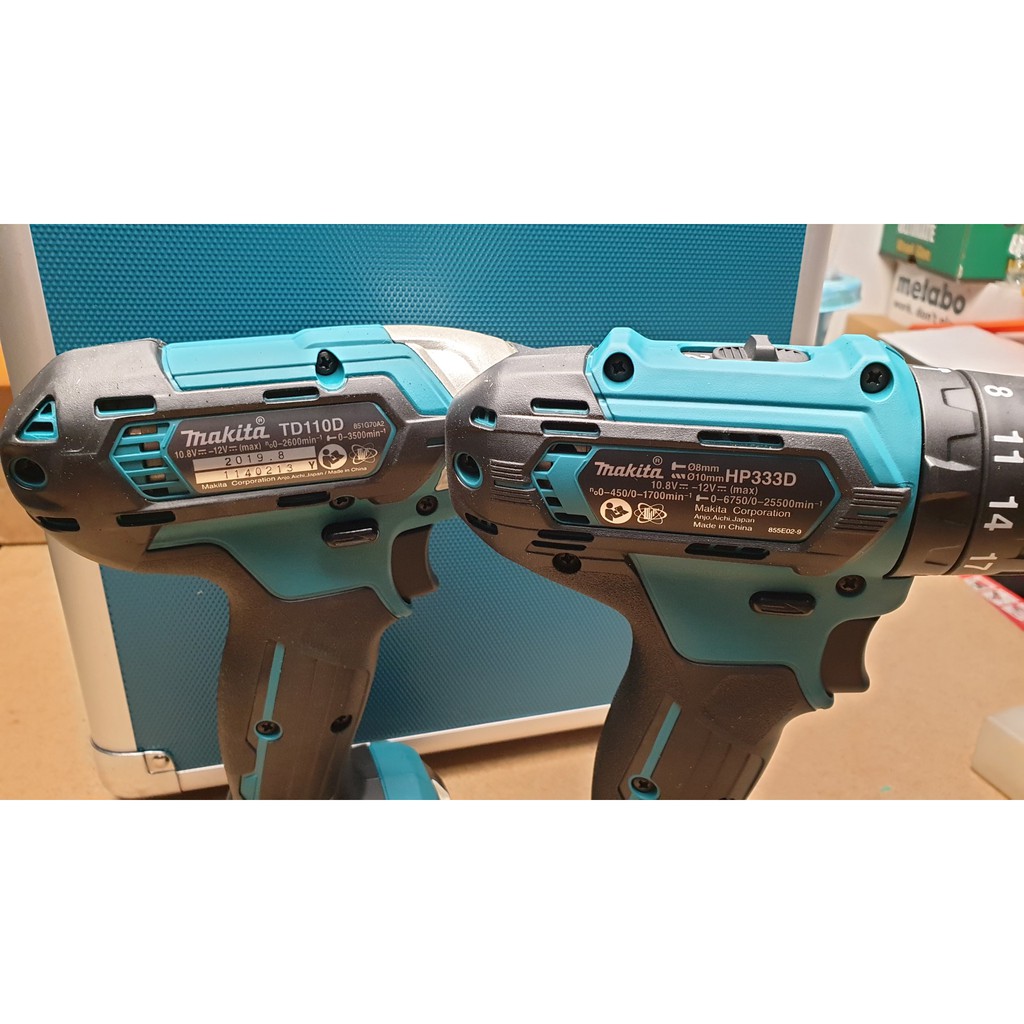 ชุด MAKITA COMBO KIT รุ่น CLX228X1 (MAKITA HP333Dรุ่นกระแทก+TD110D ...