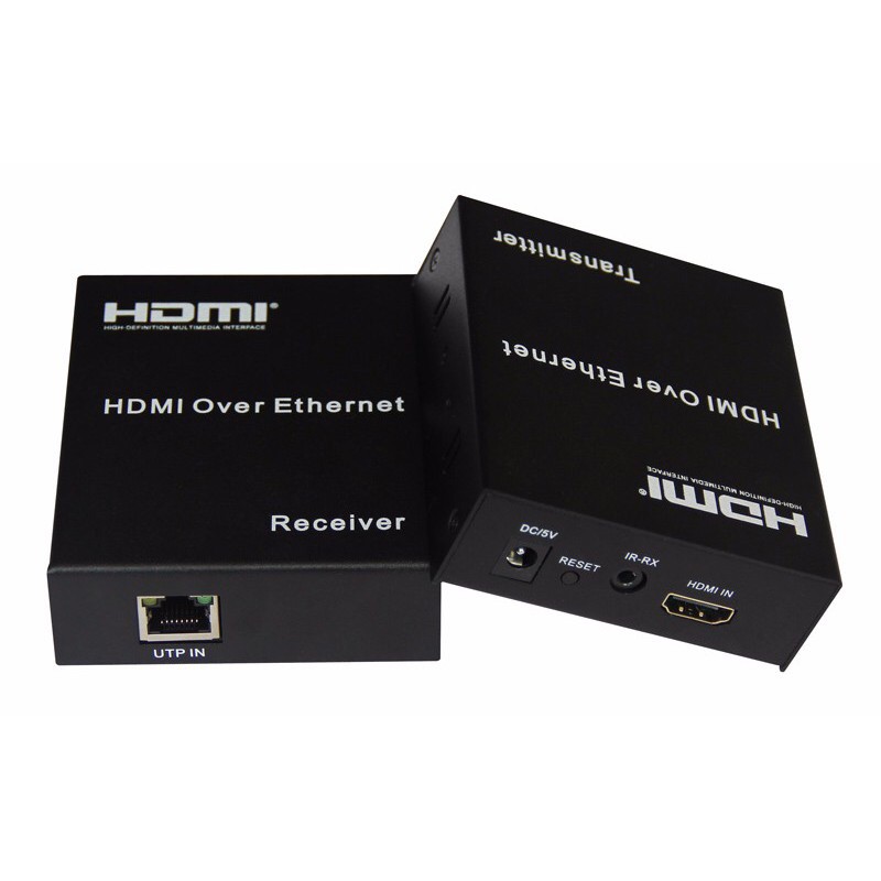 120M HDMI To LAN Port RJ45 Network Cable Extender Over by Cat 5e/6 ...