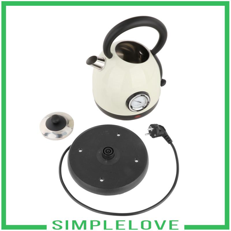 [SIMPLELOVE] Electric Kettle Retro Style Portable Water Kettles Auto ...