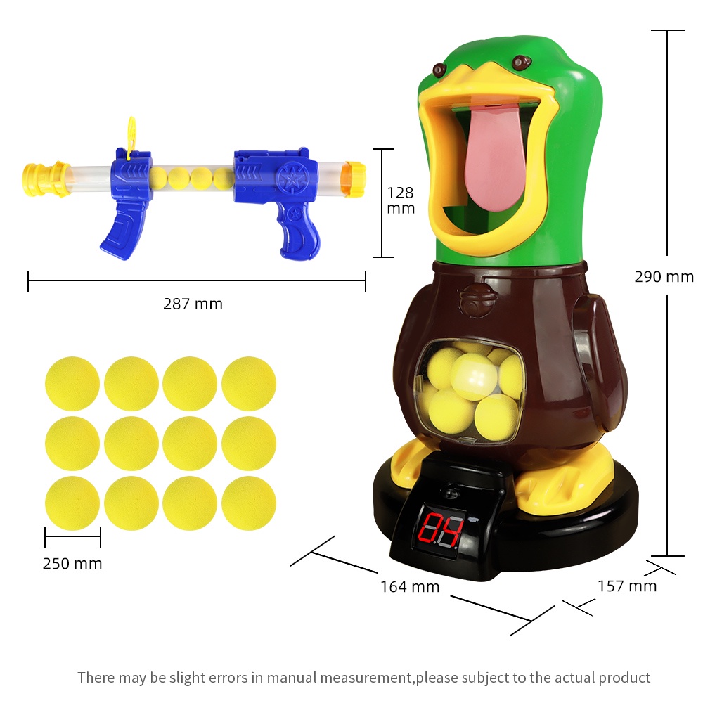Novelty Shooting Toys Shooting Games for kids Shooting Duck Air-powered ...