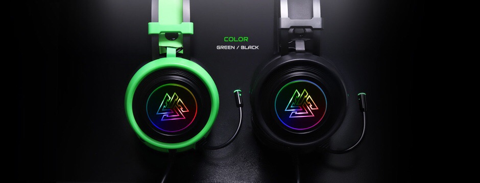 EGA "TYPE H3" หูฟังเกมส์มิ่ง USB 7.1 Surround Sound RGB GAMING HEADSET ...