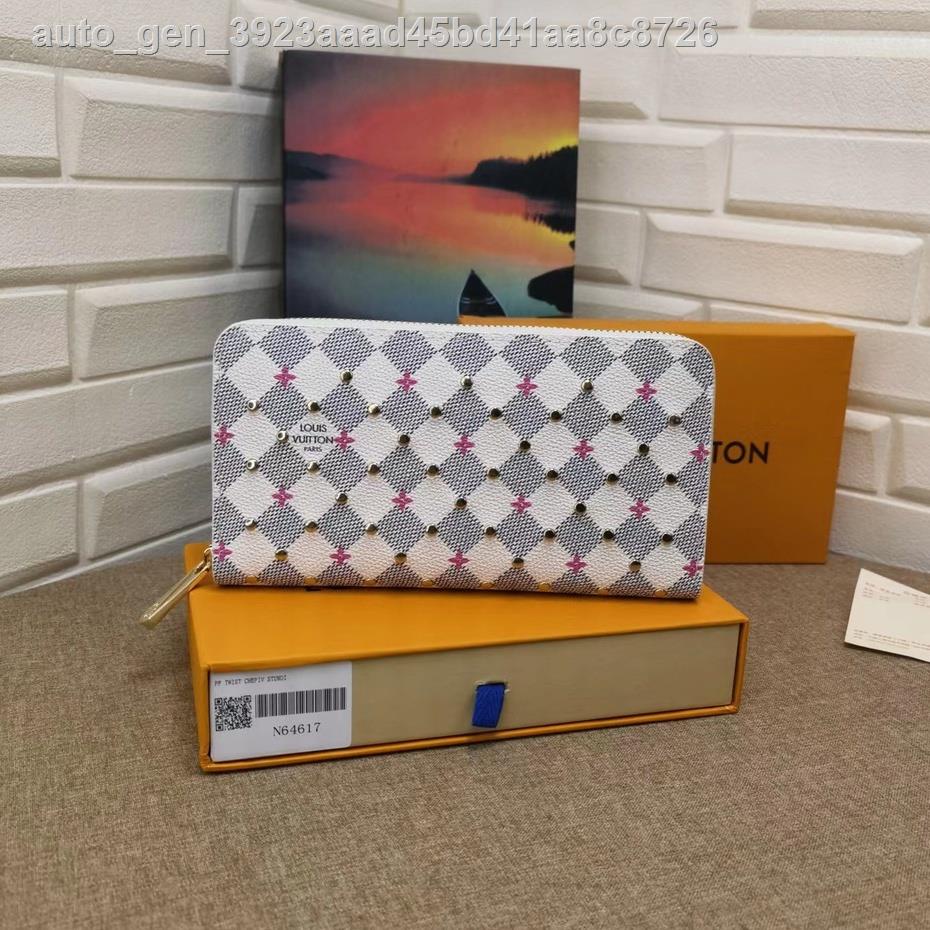 Ready to Ship Authentic Original Louis Vuitton LV New Ladies Long Grid ...