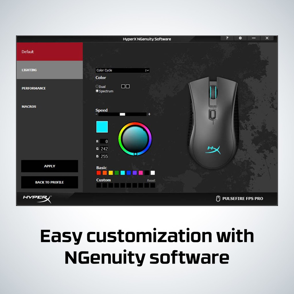 HyperX Pulsefire FPS Pro Gaming Mouse (HX-MC003B) - az8drqxikp - ThaiPick