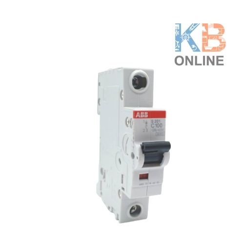เซอร์กิตเบรคเกอร์ Circuit Breakers MCB SH201-C 1P 100A 6KA ABB | Shopee Thailand