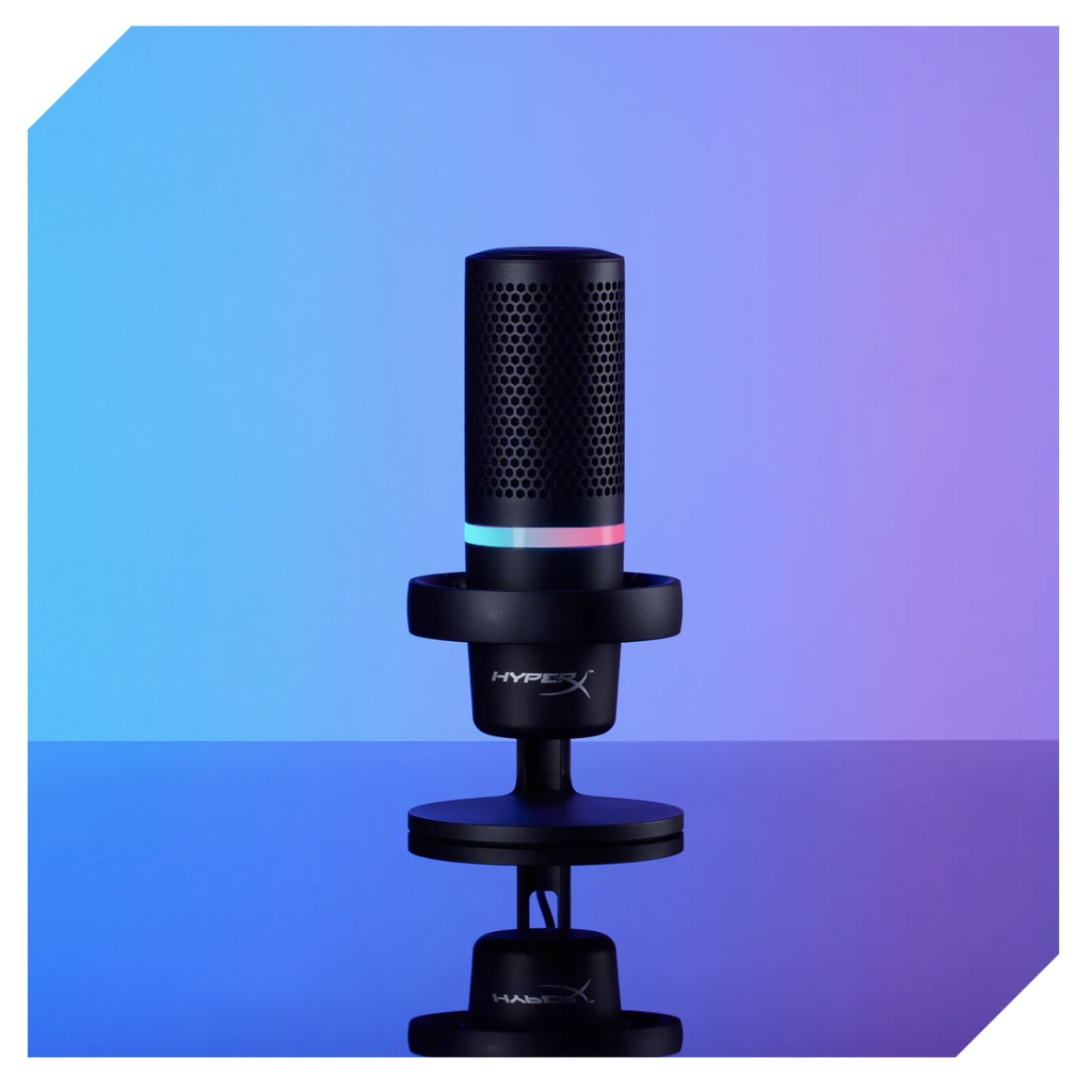 HyperX DuoCast RGB USB Condenser Microphone ไมโครโฟน รองรับ PC PS4 ...