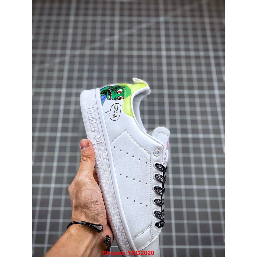 ADIDAS Originals Stan Smith Leather Gradient White Alien - _g7u5ikeyf ...