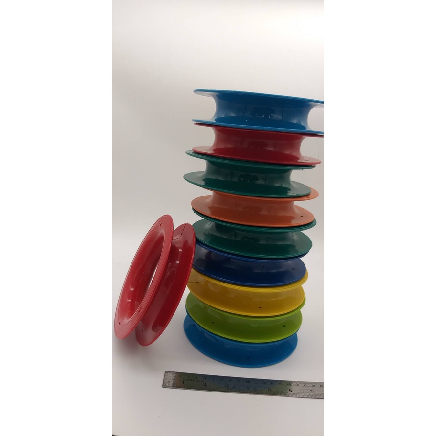 ขนาด 7 นิ้ว แฮนด์คาสเตอร์(Hand Caster) ที่เก็บสายเอ็นตกปลาที่เก็บสาย ...