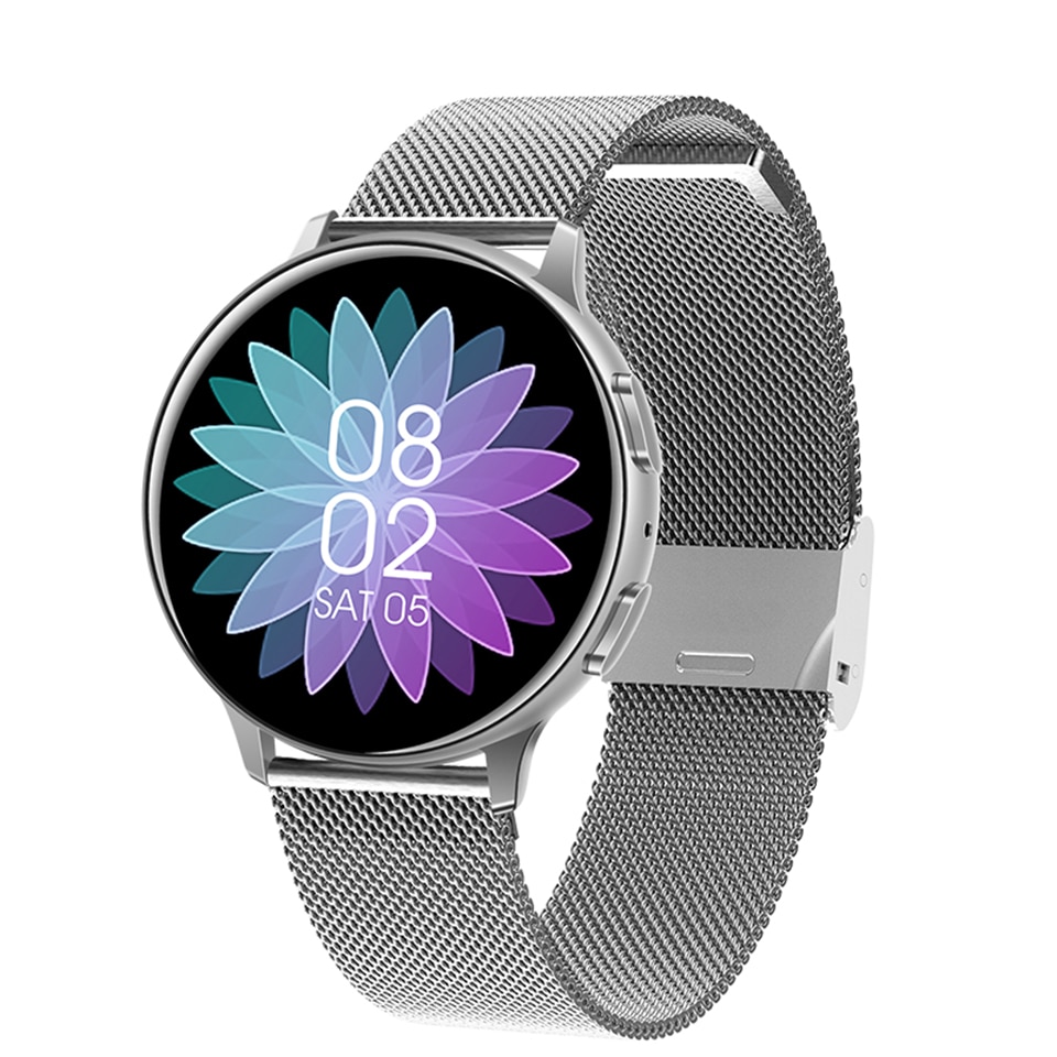 Smartwatch Bluetooth Call Wach HeartRate Blood Pressure Full Round ...