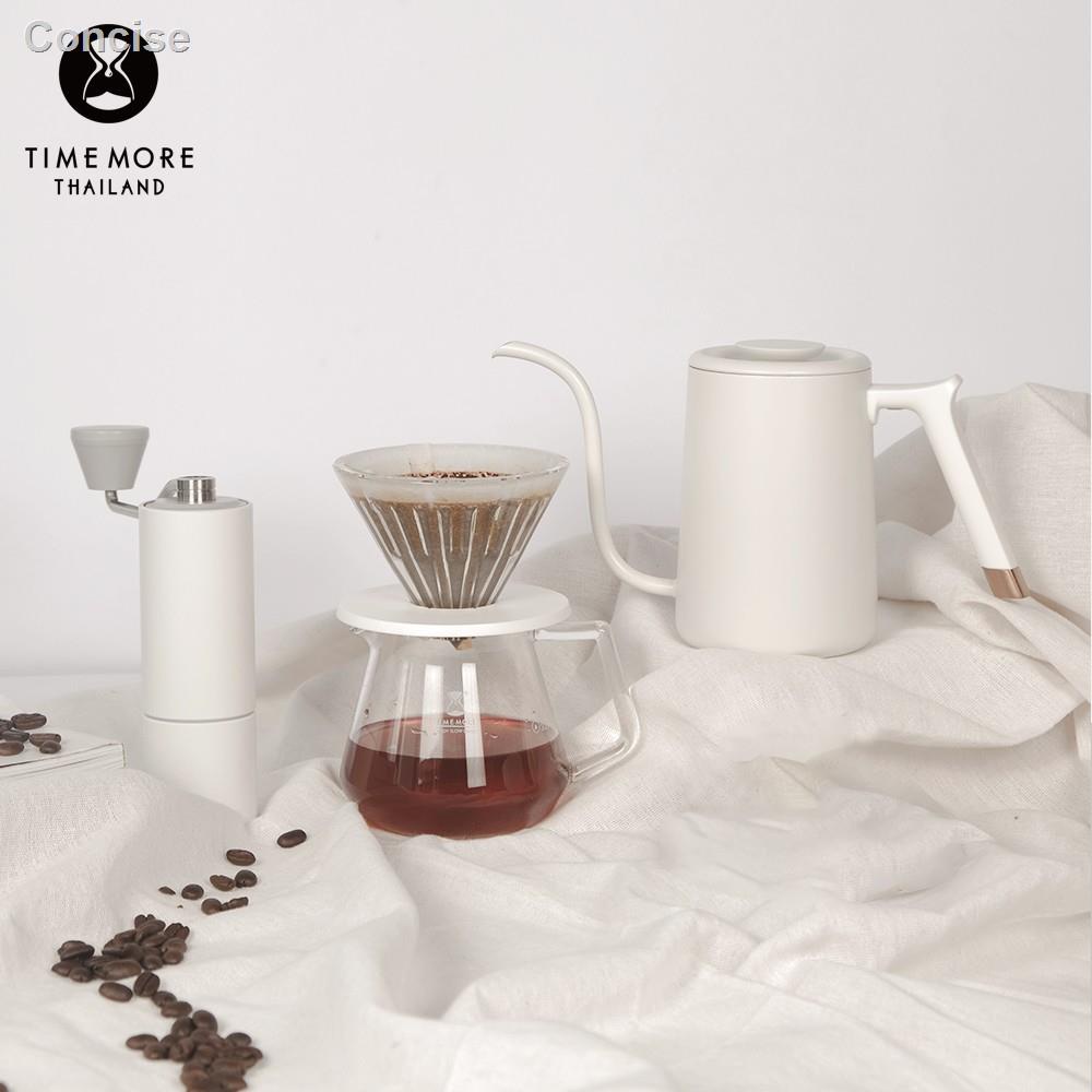 ㍿Timemore ชุดดริปกาแฟ C2 (Fish Pure) - C2 Pour Over Set (Fish Pure ...