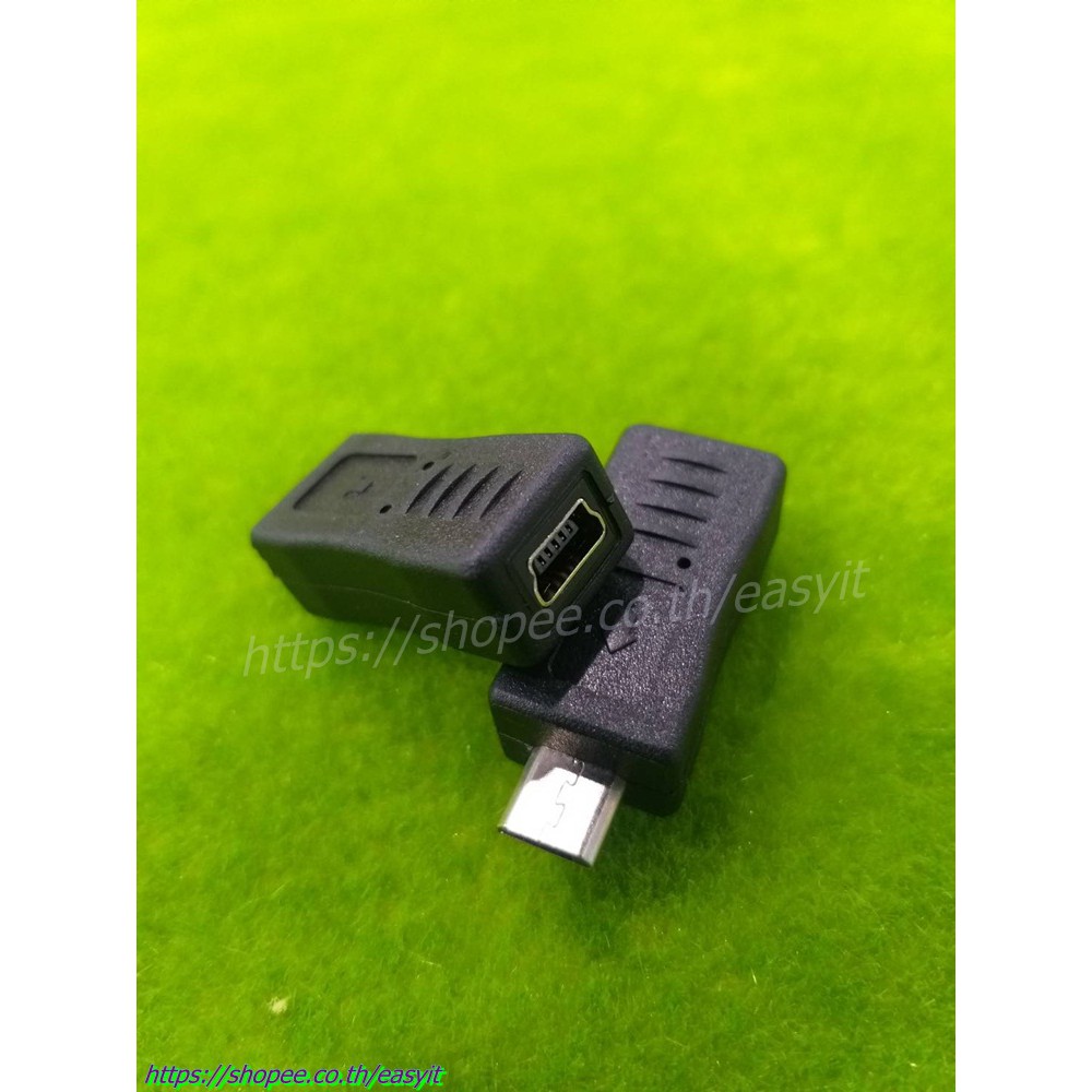 Mini USB ไปเป็น Micro USB ( Mini USB Female to Micro USB Male Adapter ...
