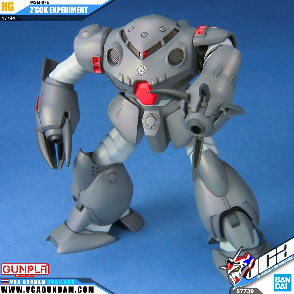 BANDAI GUNPLA HIGH GRADE HG 1/144 MSM-07E Z'GOK EXPERIMENT โมเดล กัน ...