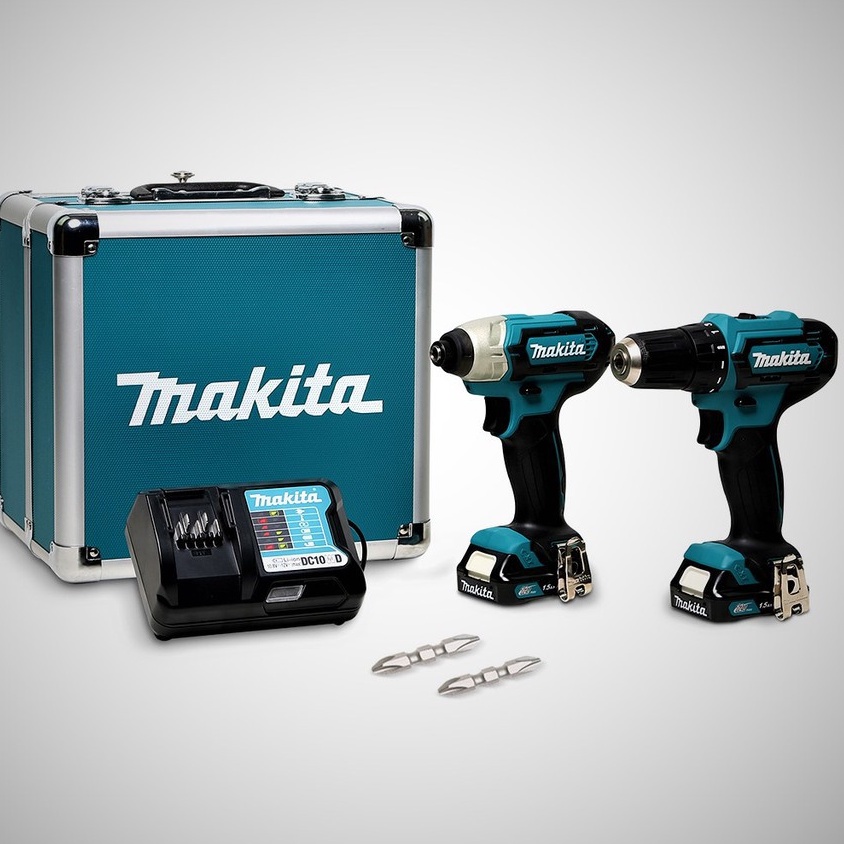 TOTAL สว่านไร้สาย20โวลท์ 10มม. รุ่นTDLI200215 (แบต 2ก้อน แท่นชาร์จ) ส่ง ...