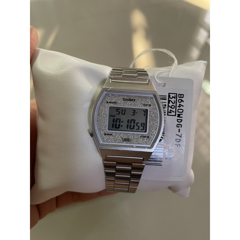 Casio รุ่น B640 B640WC-5ADF สี Pink-Gold B640WB-1ADF สีดำ และ B640WDG ...