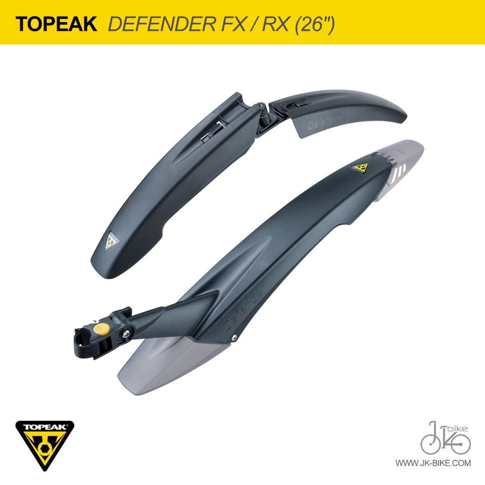 บังโคลนจักรยานหน้า+หลัง TOPEAK DEFENDER FX / RX (26") | Shopee Thailand