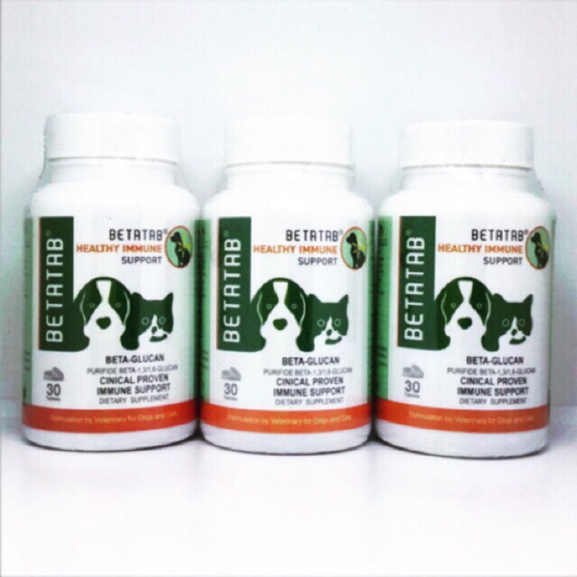 BETATAB เบต้าแทป ขนาดบรรจุ 30 เม็ด จำนวน 3 ขวด | Shopee Thailand