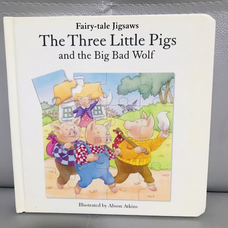 Fairy -tale Jigsaws The Three Little Pigs and the Big Bad Wolf (board ...