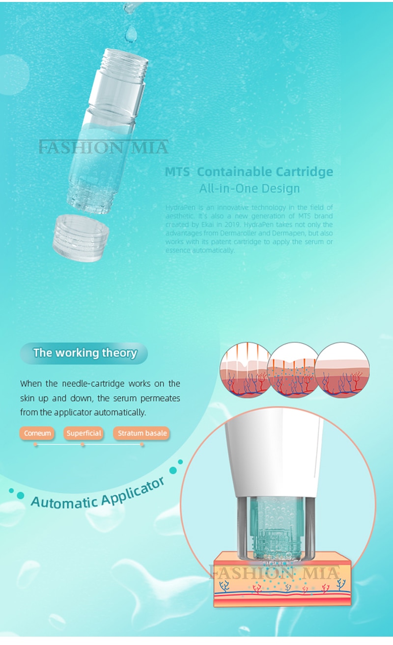 New Home Use Electric Hydra Pen H2 Derma Microneedling Pen Meso ...