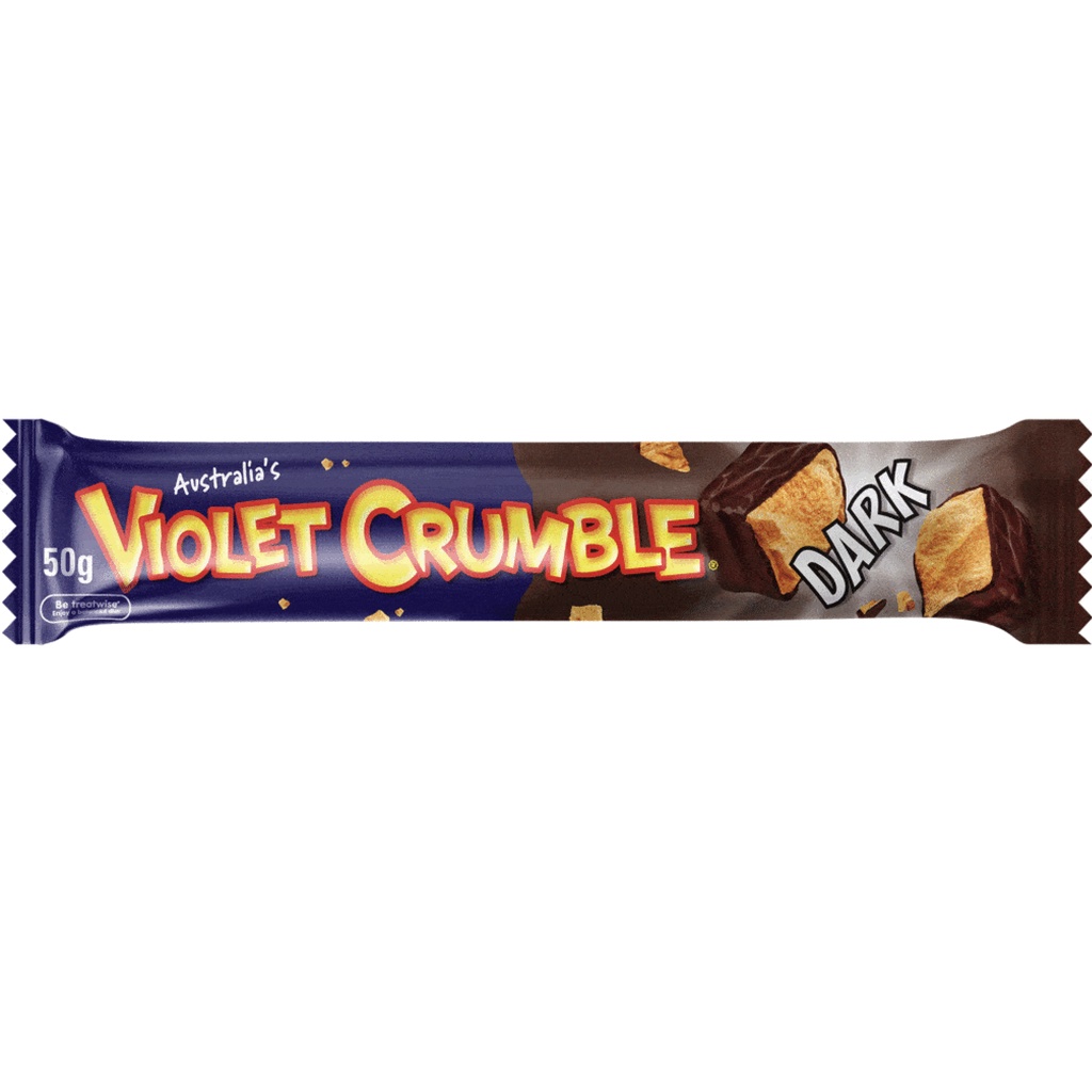 (BBF DEC 22) Violet Crumble Bar Dark 50g | Shopee Thailand