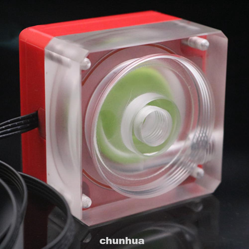 Plastic Low Noise Accessories Fan Computer Base For Cooling System G1/4 ...