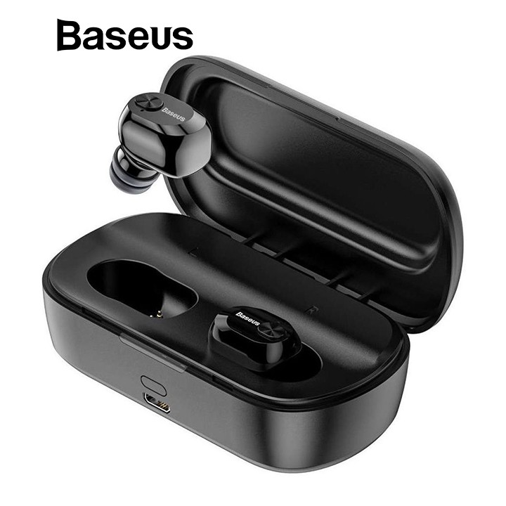 Baseus หูฟังบลูทูธ W01 TWS Bluetooth 5.0 Wireless Earphones NGW01-01 หู ...