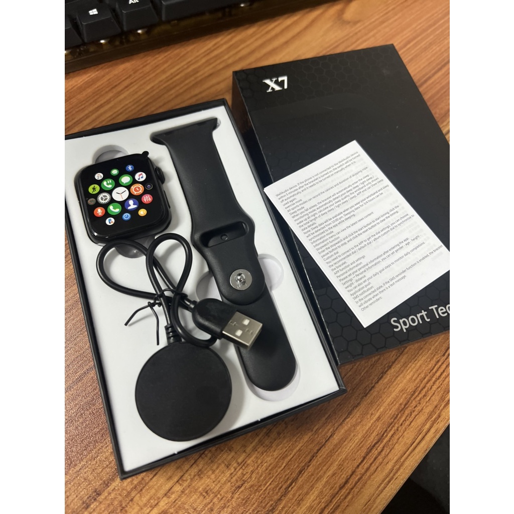 พร้อมส่ง ถูกที่สุด Smart Watch X7 นาฬิกาอัจฉริยะ โทร-เข้าได้ สมาร์ทวอ ...