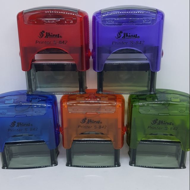 ตรายางหมึกในตัว Shiny s-842 | Shopee Thailand