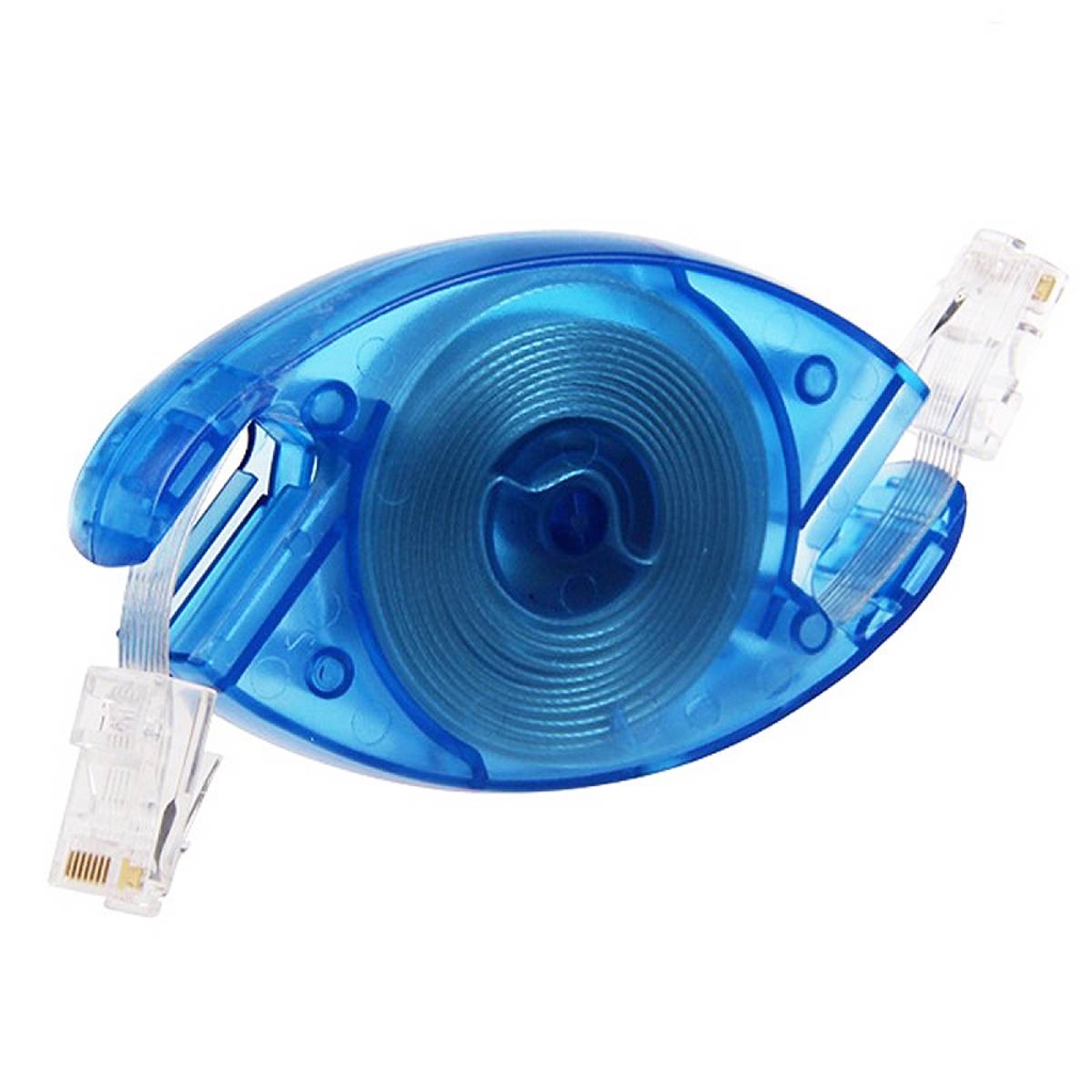 Rj45 Retractable 8 Pin 2 . 5 M สายเคเบิ้ลอินเตอร์เน็ตแบบพกพา 5สำหรับ ...