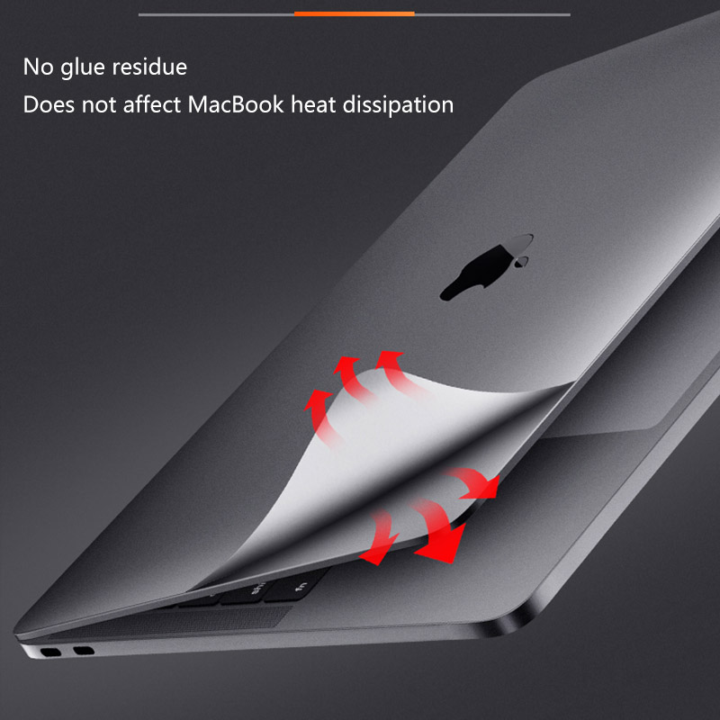 Macbook Air M1 Pro 13 2020 A2289 A2338 A2337 Body Skin Sticker Silver ...
