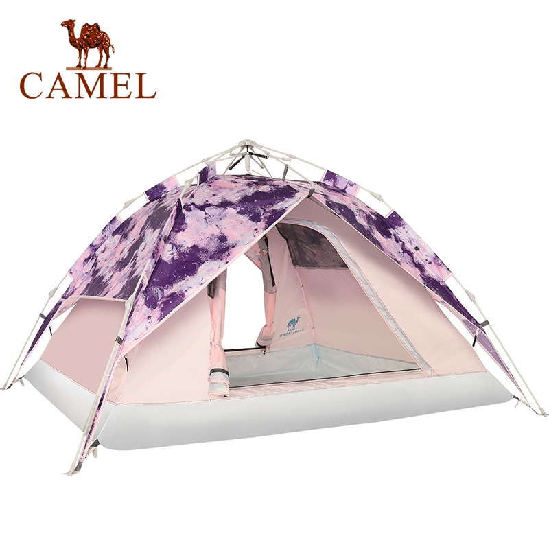 CAMEL Outdoor Tent 3-4 People Hydraulic Automatic Speed Opening Tent ...