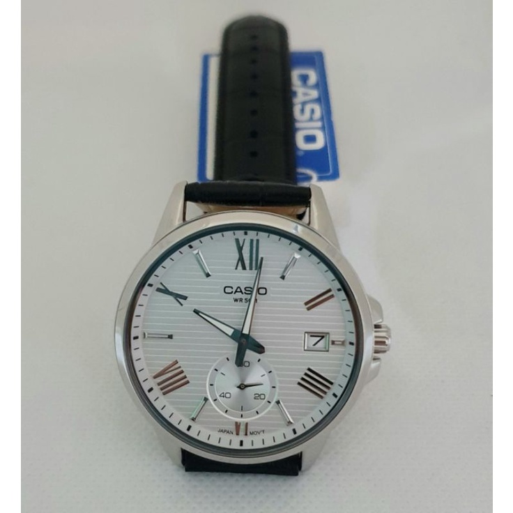 casio MTP-1374D-1A MTP-1375D MTP-1375L นาฬิกาข้อมือสแตนเลสแท้ ประกัน 1 ...