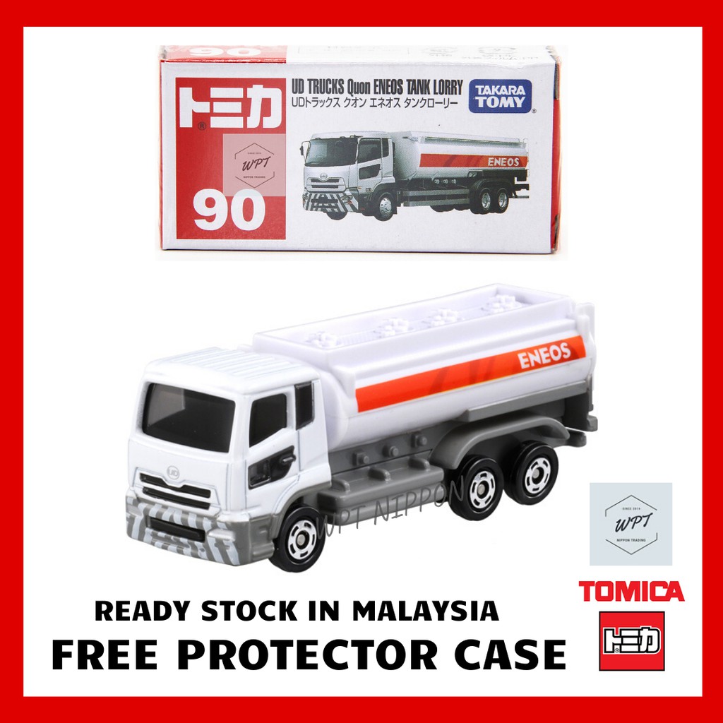 [Shop Malaysia] TOMICA NO.90 UD TRUCKS Quon ENEOS TANK LORRY Takara Tomy Diecast Car Permainan ...