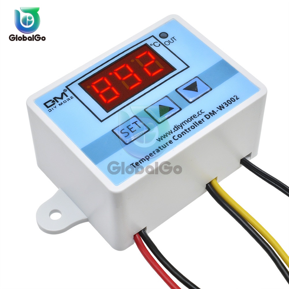 12V 24V 110V 220V Professional W3002 Digital LED Temperature Controller 10A Thermostat Regulator ...