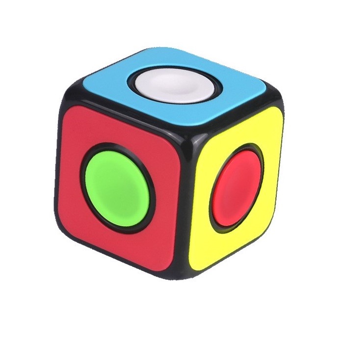 รูบิค แปลก ๆ รูบิค ของแท้ อย่างดี rubik 1x1 QiYi O2 Cube Spinner ...
