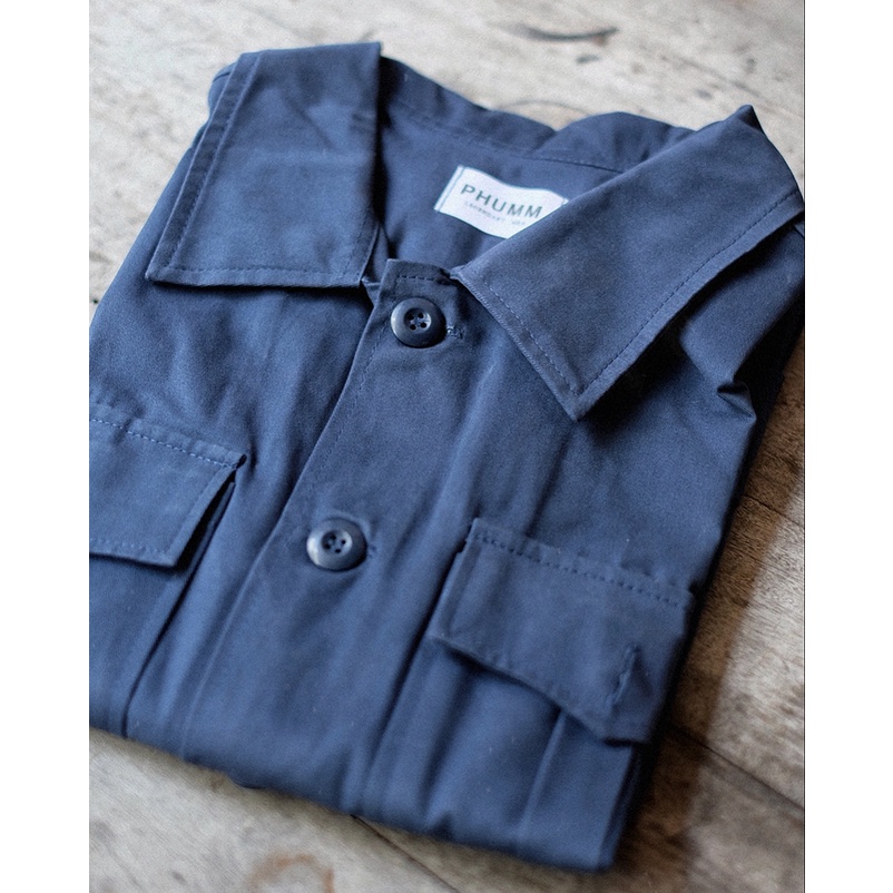 SAFARI JACKET (สีกรมท่า) - phumm.official - ThaiPick