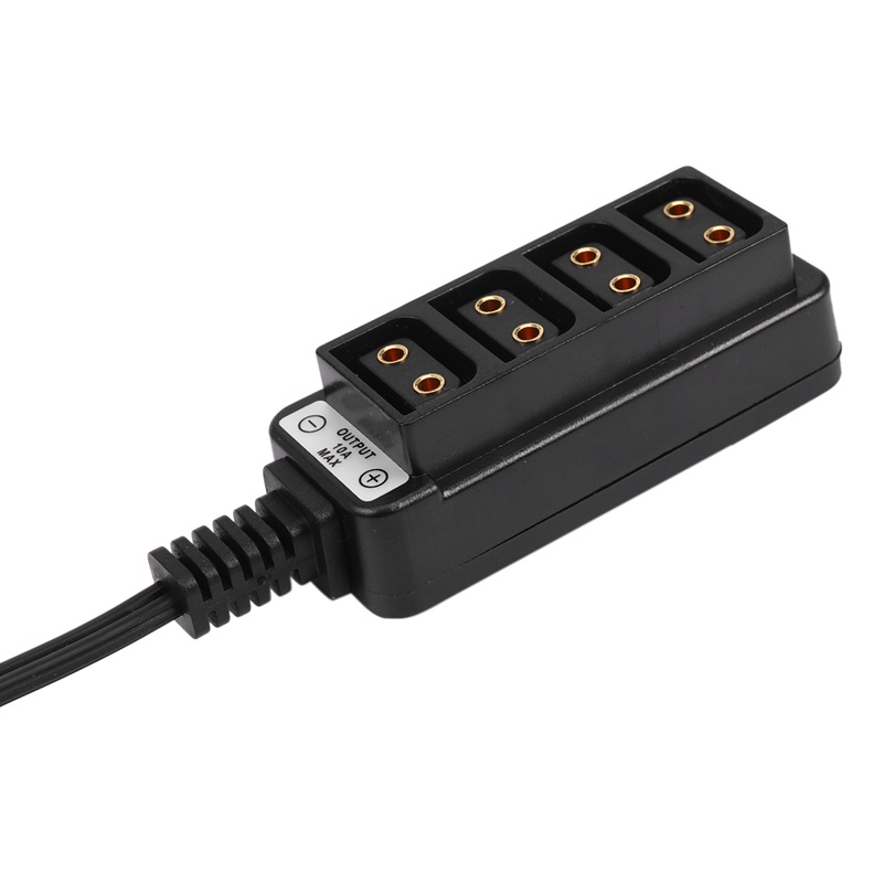 Male D-Tap B Type Power Dtap Tap To 4 Female P-Tap Electric Splitter ...