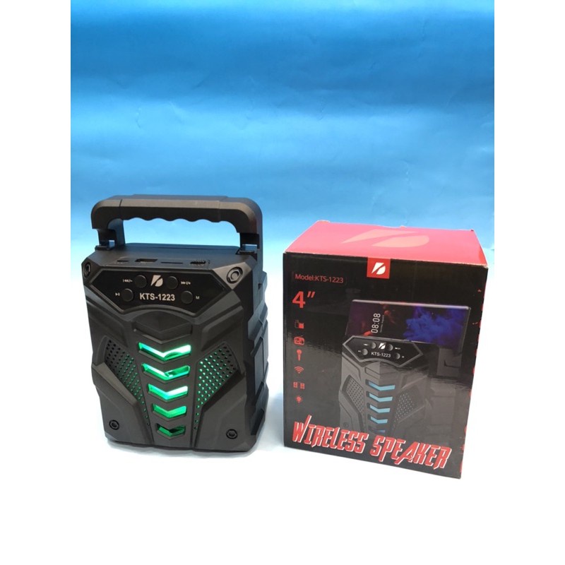 ลดล้างสต๊อก ลำโพง wireless speaker KTS-1223 ลำโพง Bluetooth super bass ...
