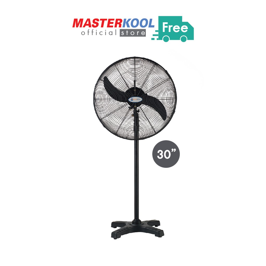 Masterkool พัดลมอุตสาหกรรม รุ่นคูลท็อป แบบตั้งพื้น 30 นิ้ว - สีดำ ...