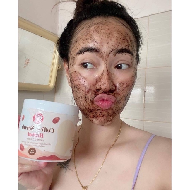 แพคเกจใหม่ Phit Chii พิชชี่ Coffee Scrub Shower Cream ครีมอาบน้ำสครับผิว 500g พิชชี่ สครับผิวขาว ...