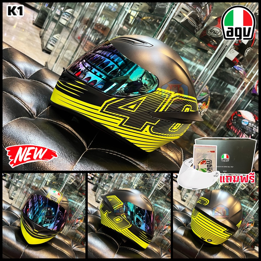 หมวกกันน็อค AGV K1 ของแท้ 100 Page1 ส่งฟรี (ไม่แถมกระเป๋าแล้วจ้า) - 320sp - ThaiPick
