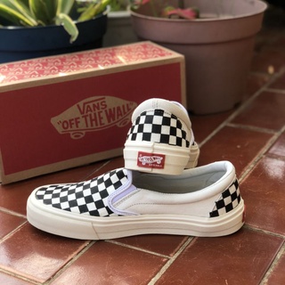 รองเท้า VANS SLIP ON CHEKERBOARD Chess OG สําหรับผู้ชาย และผู้หญิง ...