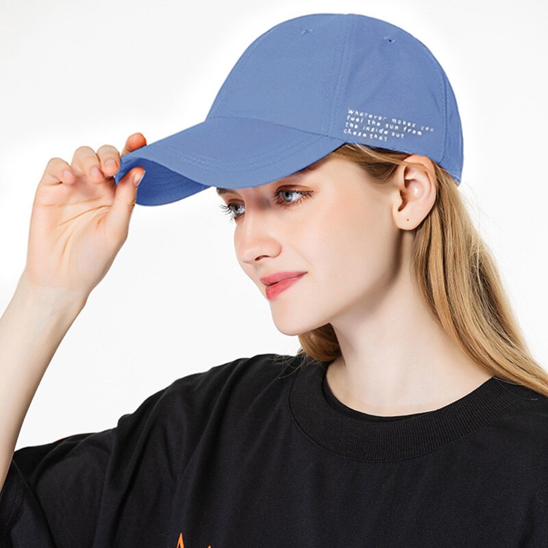 Solid Statement Long Strip Baseball Cap Unisex Snapback Hip Hop Rock ...