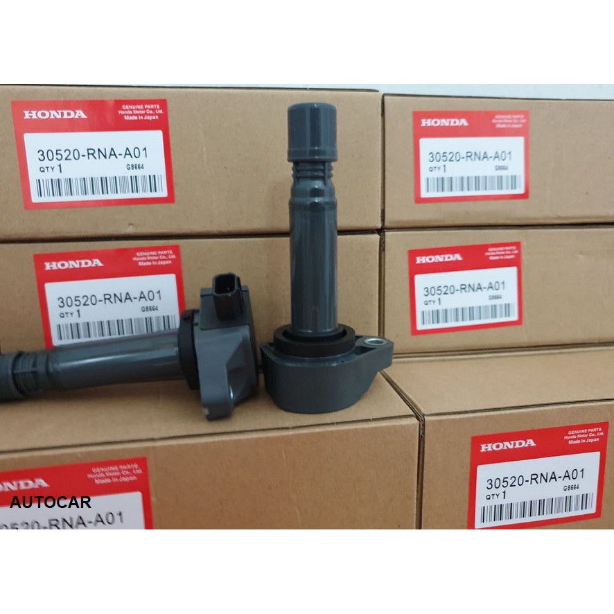 คอยล์จุดระเบิด HONDA แท้ศูนย์ (Made in Japan) PART NO 30520-RNA-A01 ...