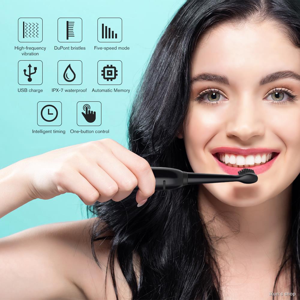 2022 Powerful Ultrasonic Sonic Electric Toothbrush USB Rechargeable ...
