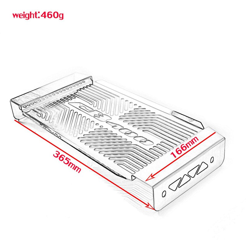 Engine Radiator Guard Grille Cover for Honda Sf Cb400Sf Cb400 Vtec 1992 ...
