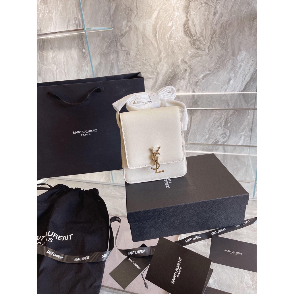 Newest YSL mobile phone bag YSI Mini small saddle bag new minimalic ...