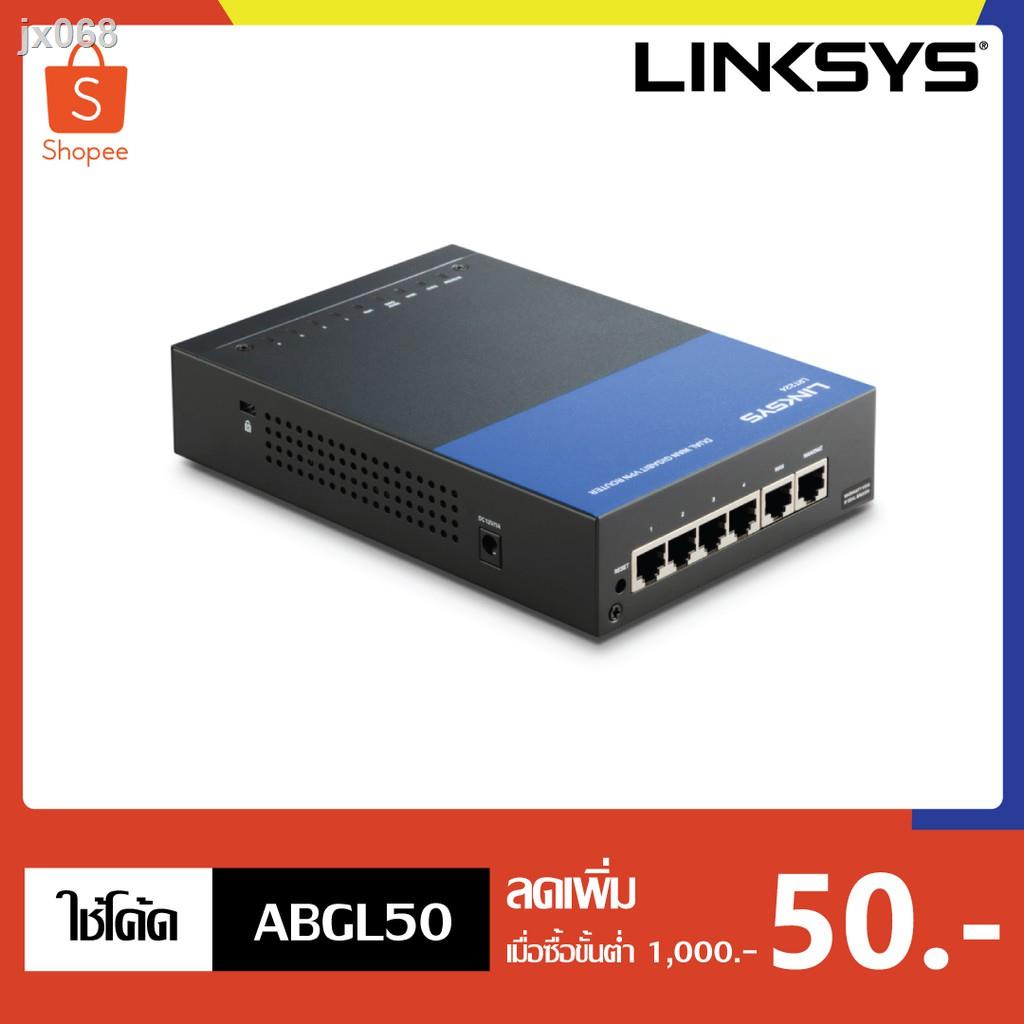 ☋LINKSYS LRT224 Dual WAN Gigabit VPN Router รุ่น LSS-LRT224-AP | Shopee ...